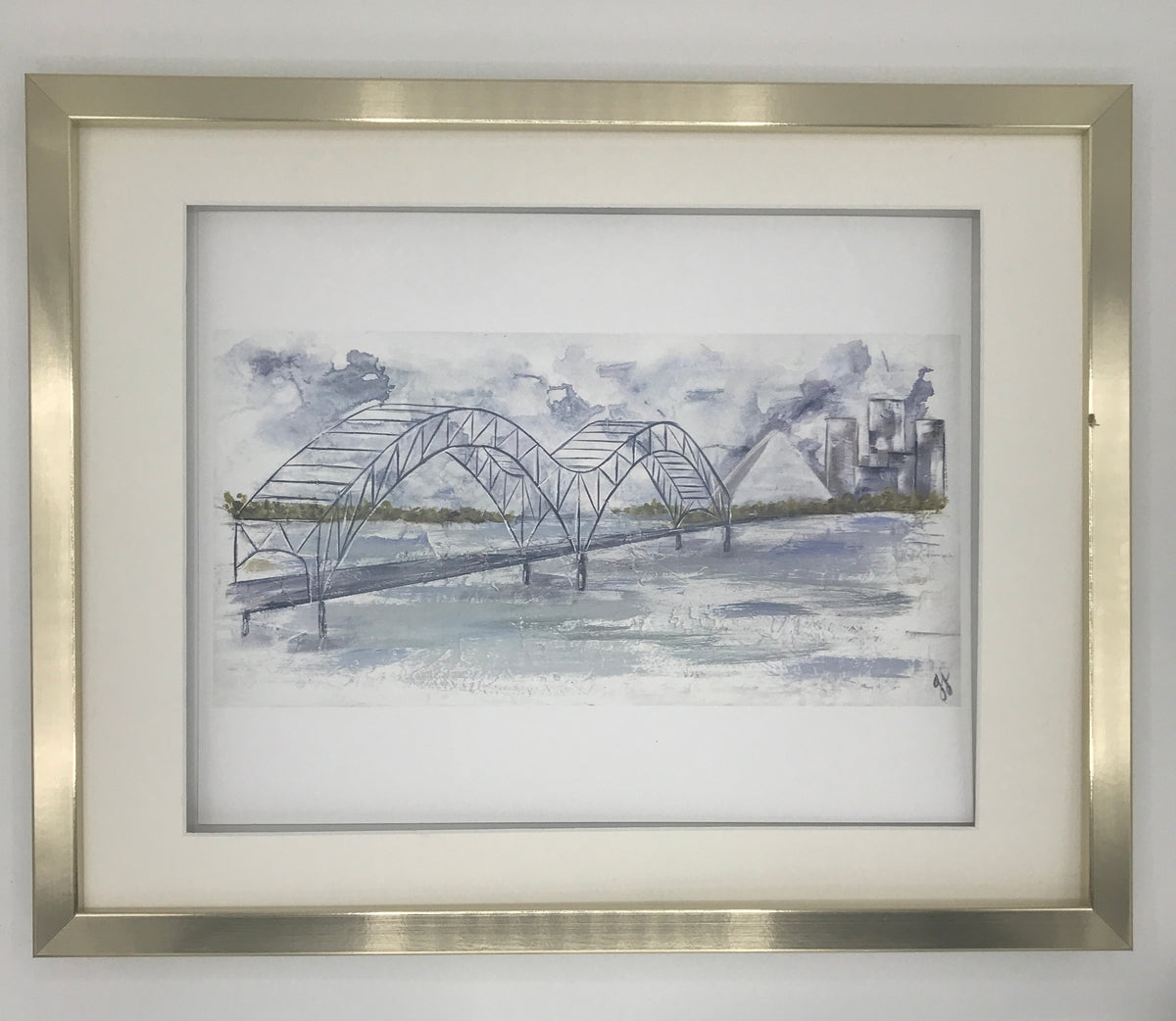 Memphis Monuments Print | Georgia Jane Design